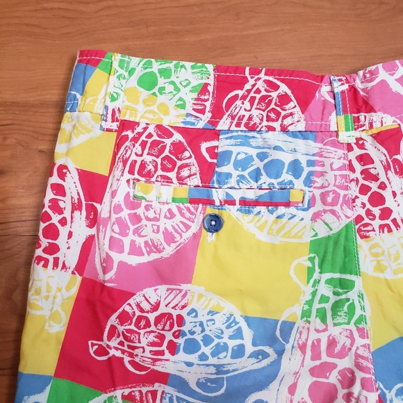 Lilly Pulitzer | Shorts | Lilly Pulitzer Callahan Patchwork Multicolor ...